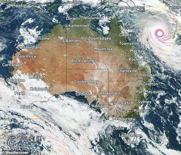 Evacuations begin as Tropical Cyclone Alfred intensifies off coast