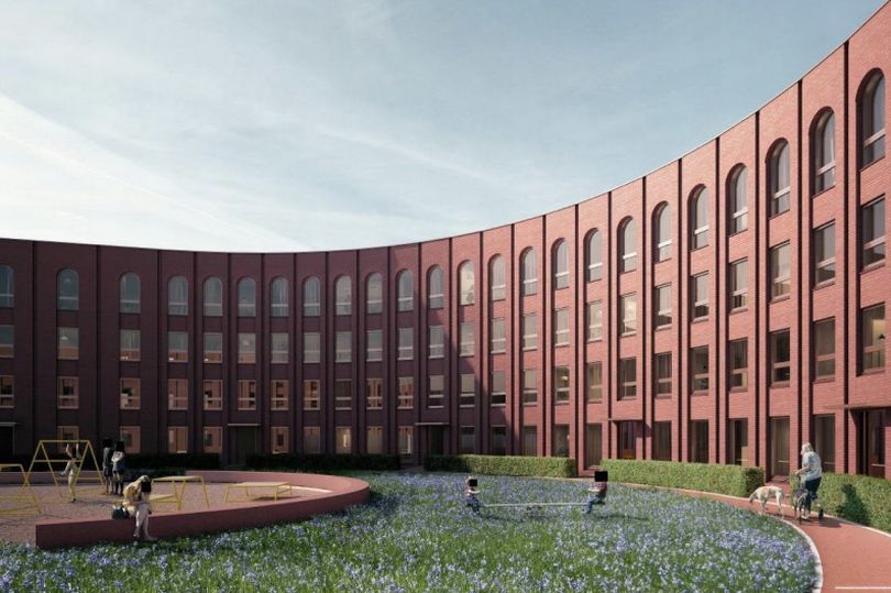 Work begins on 160 flats next door to Rangers as Ibrox former car park ...