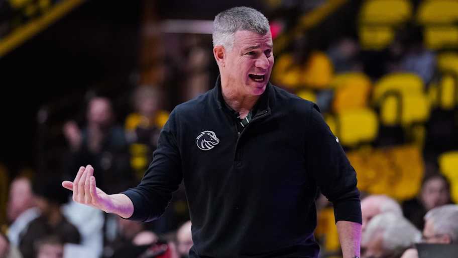 What Leon Rice said after Boise State knocks off Utah State in Mountain ...