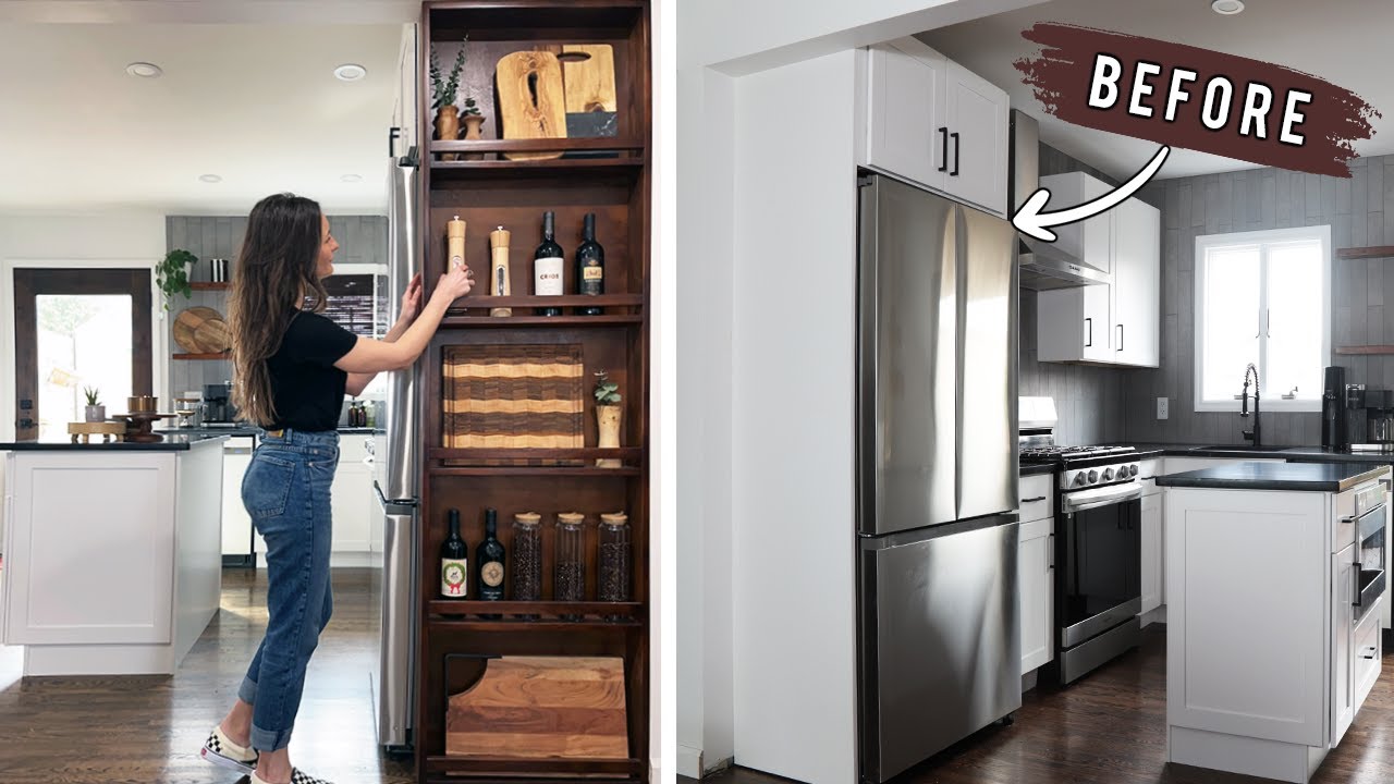 EASY SMALL KITCHEN STORAGE HACK
