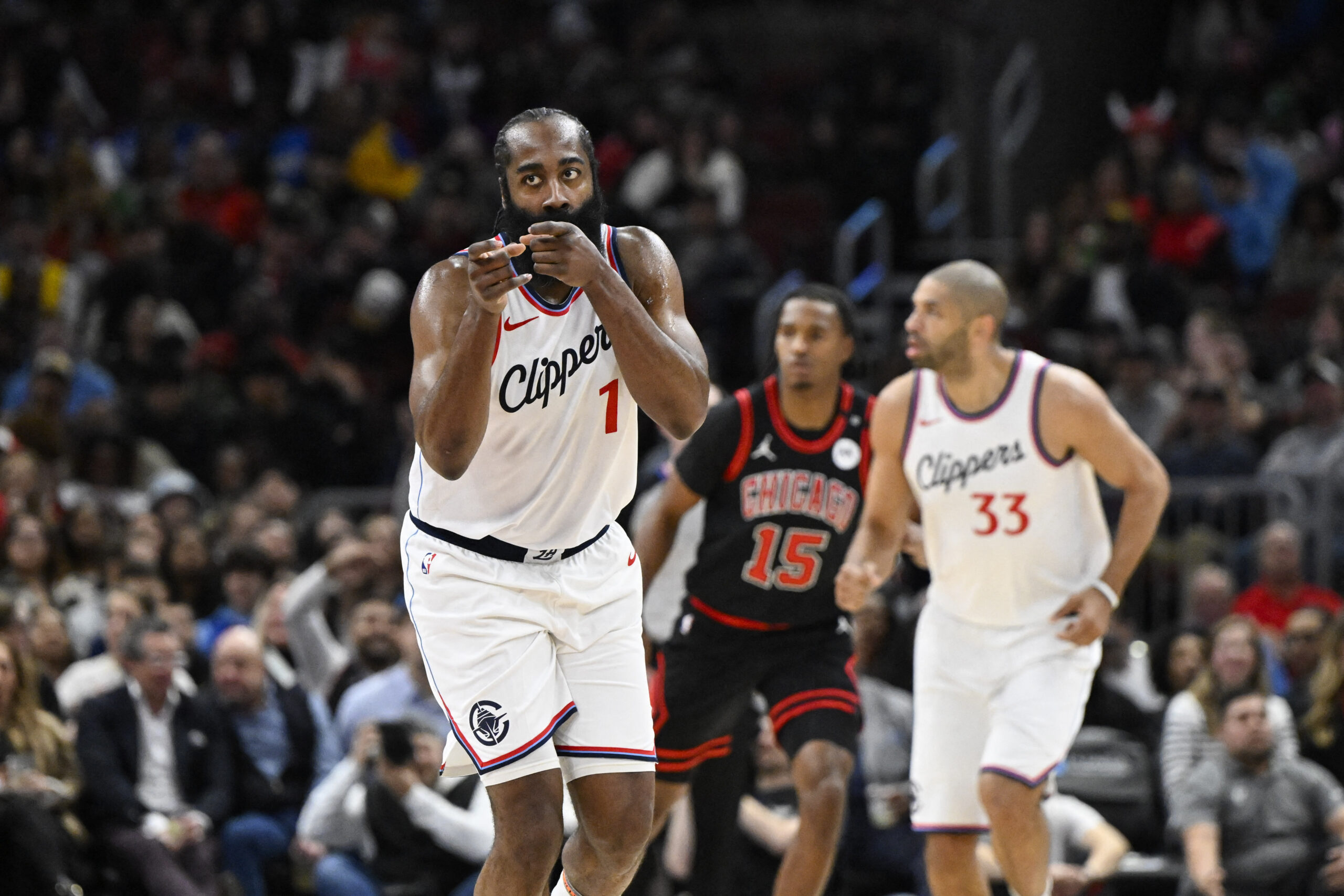 NBA: James Harden’s strong second half pushes Clippers past Bulls