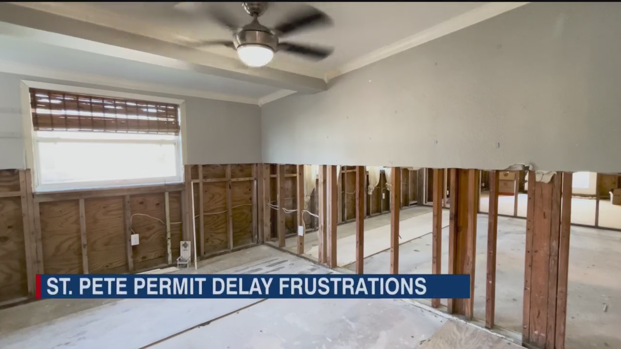St. Pete residents frustrated over permit delays