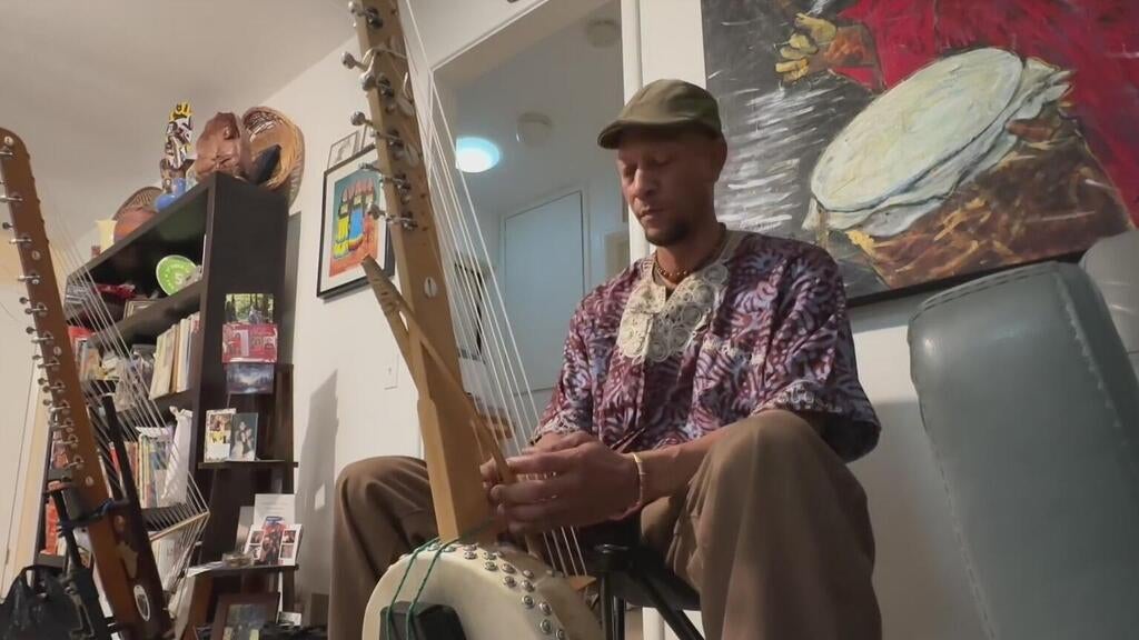 Bay Area musician connects to his roots with a West African instrument