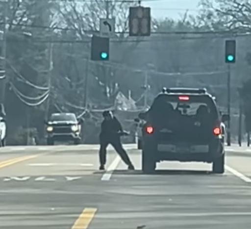 Video captures apparent ax attack on 76-year-old’s car after crash