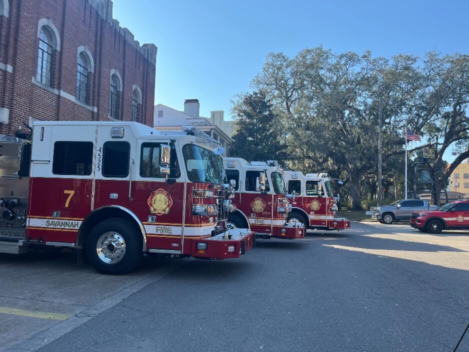 Savannah Fire Department welcomes new engines