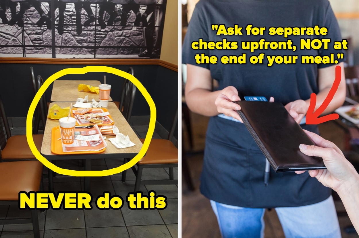 Servers Are Calling Out Extremely Rude Things You Should Never Do At ...