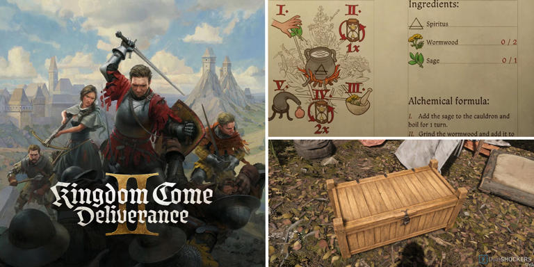 Kingdom Come Deliverance 2: All Recipes Guide