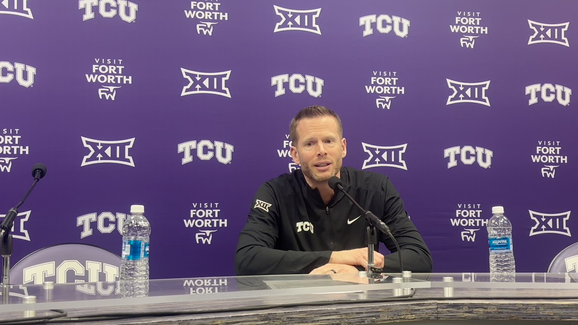 WATCH! Mark Campbell Talks No. 10 TCU Win Over Houston
