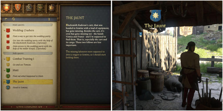 The Jaunt Side Quest Walkthrough: Kingdom Come Deliverance 2