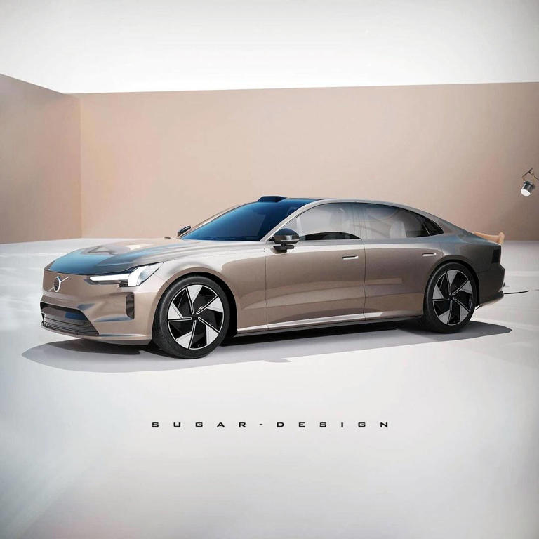 沃尔沃ES90纯电轿车曝光：续航700公里，快充仅需十分钟！