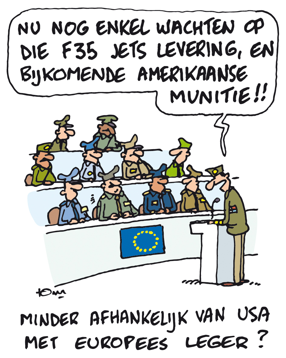 Europees leger kansloos