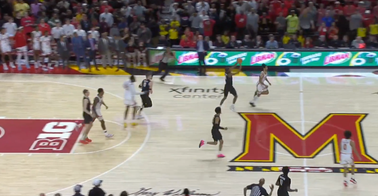 No. 8 Michigan State beats No. 16 Maryland on half-court buzzer-beater ...