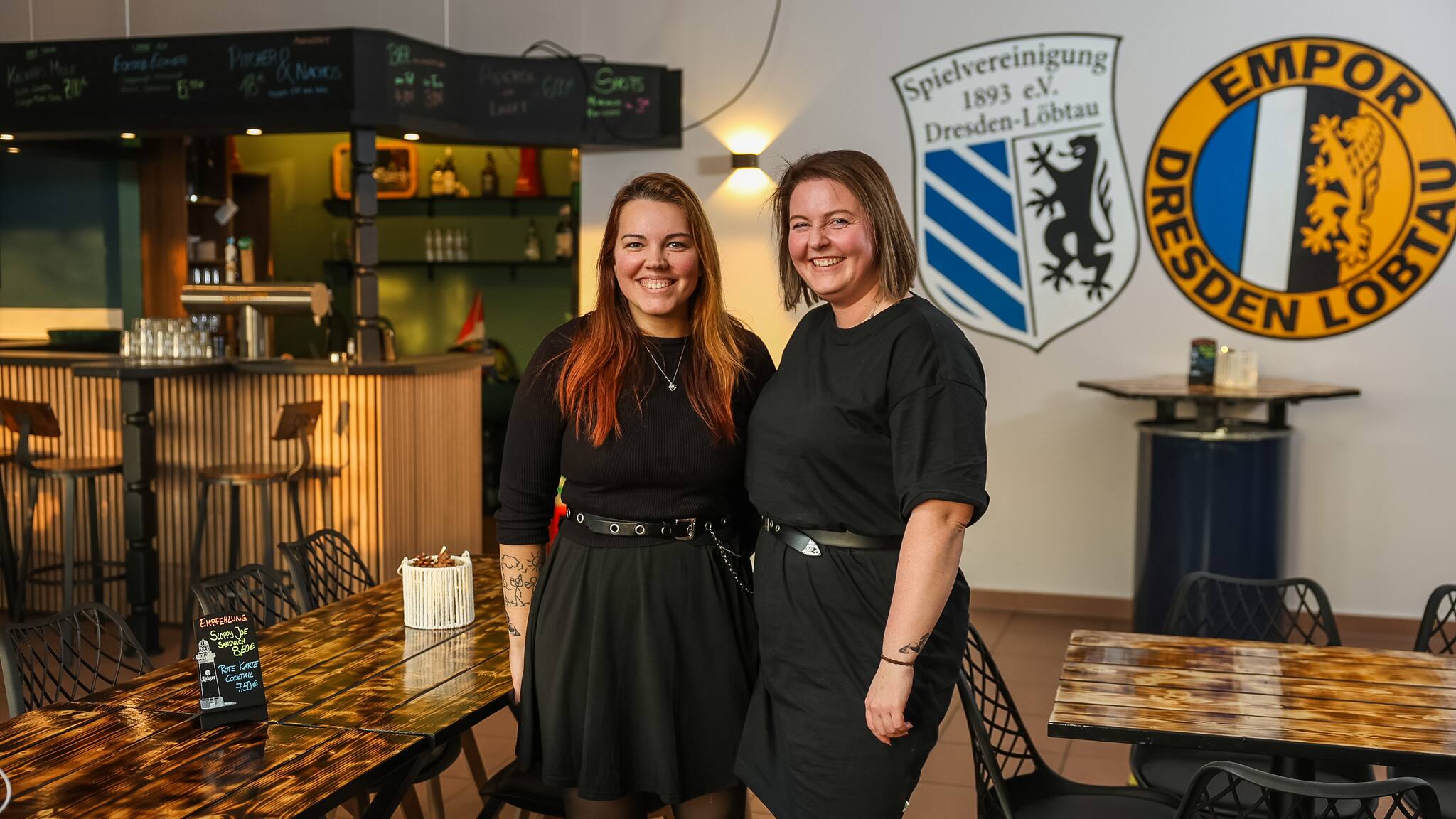 Dresden: Zwei Frauen übernehmen die Sportsbar Flanke in Löbtau