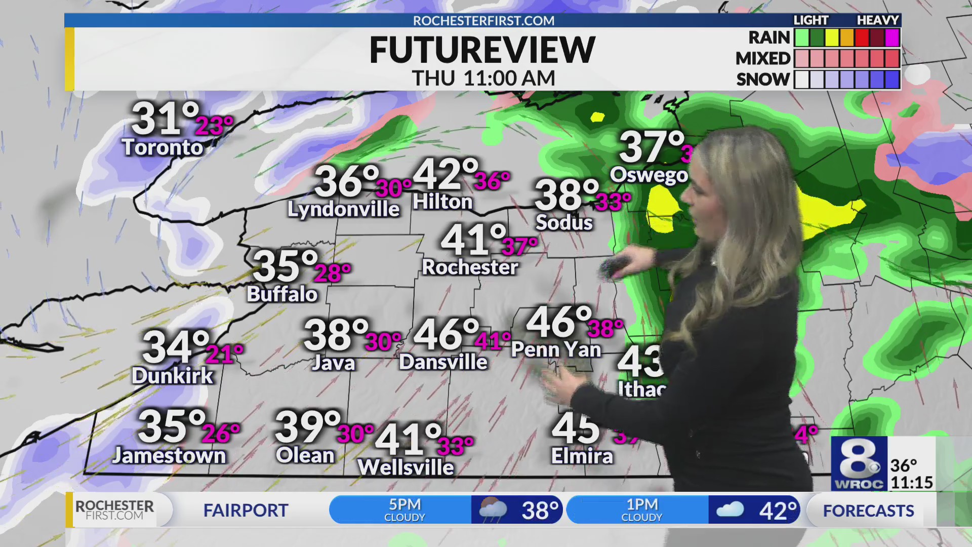 Rochester's Wednesday Overnight Weather Forecast