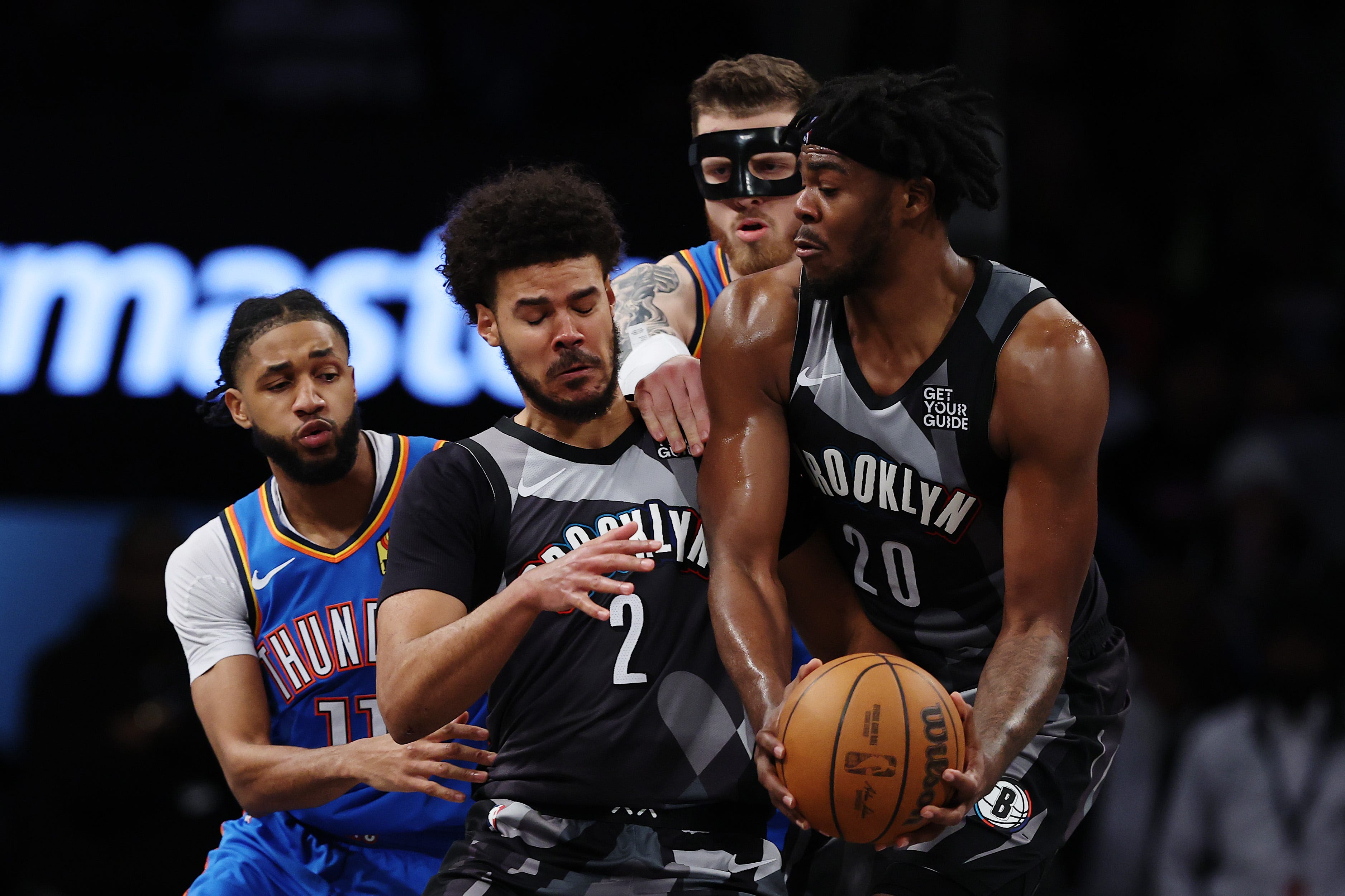Nets player grades: Day'Ron Sharpe drops 25 in 129-121 loss to Thunder