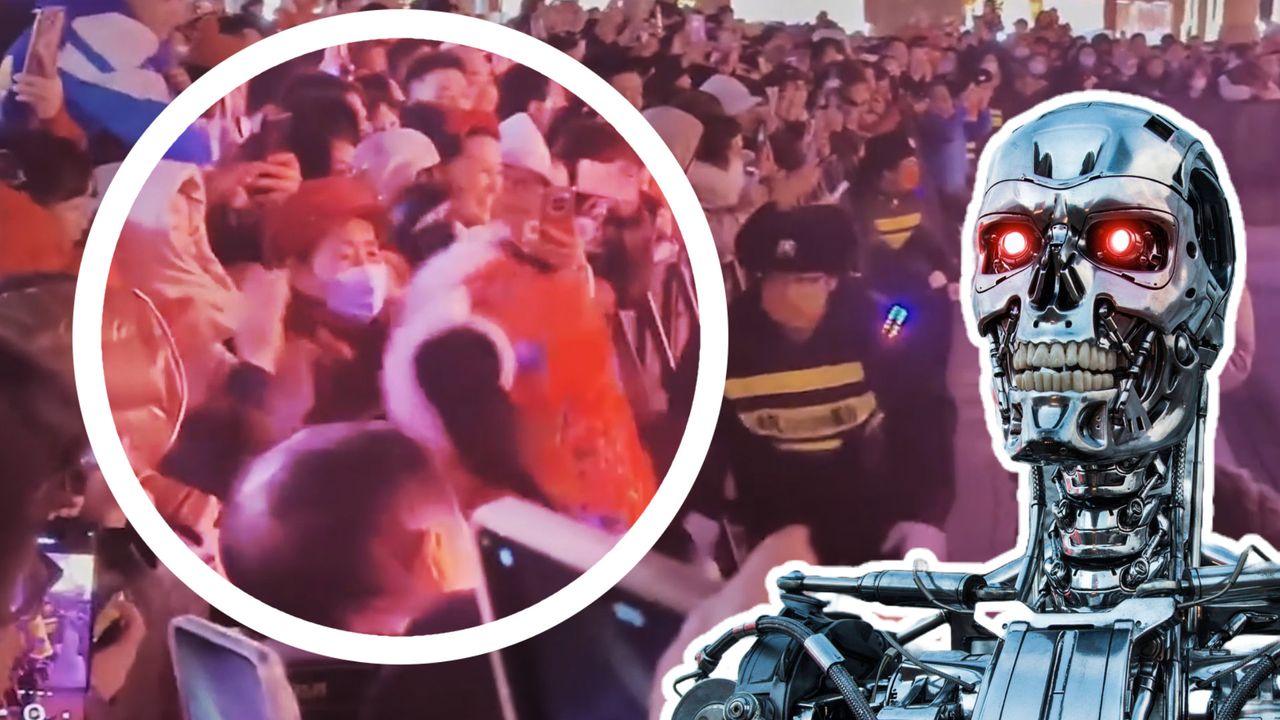 „Terminator-Moment“: Roboter gerät auf Volksfest in China außer Kontrolle