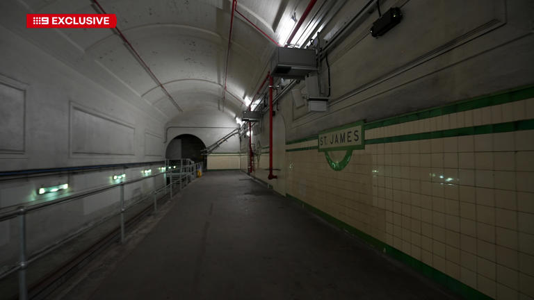 Inside Sydney's hidden underground tunnels