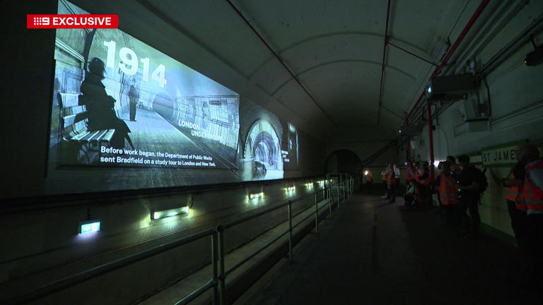 Inside Sydney's hidden underground tunnels