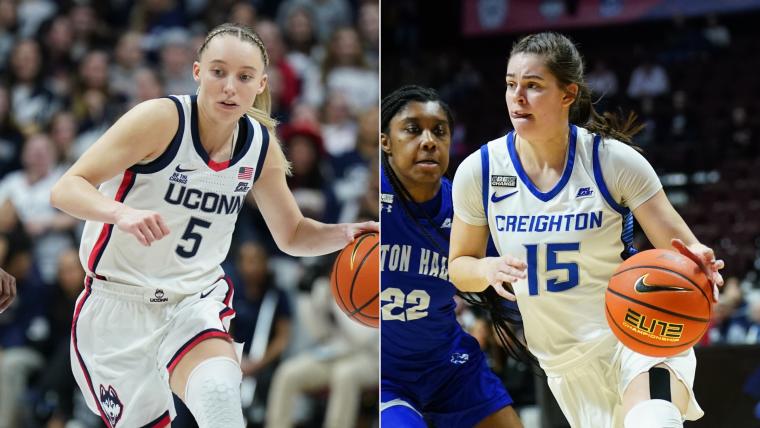 What channel is UConn vs. Creighton women's basketball on today? Time ...