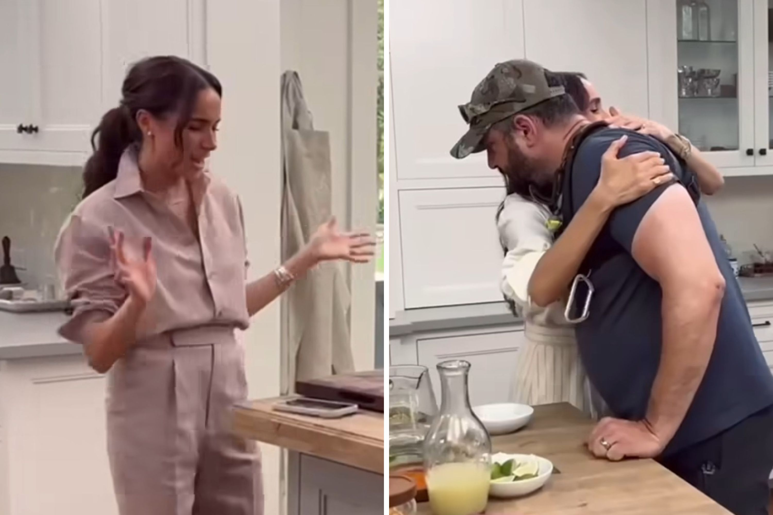 Meghan Markle Releases Video Hugging Staff on Netflix Show