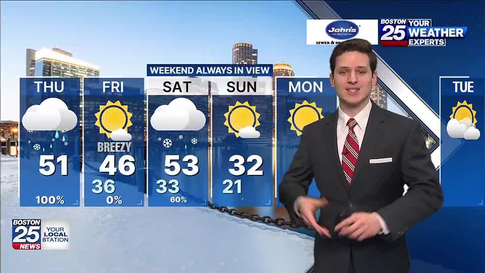 Boston 25 Morning Forecast
