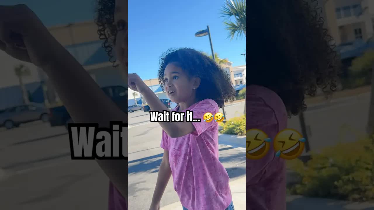 Funny Kid's Reaction to Dad's Joke