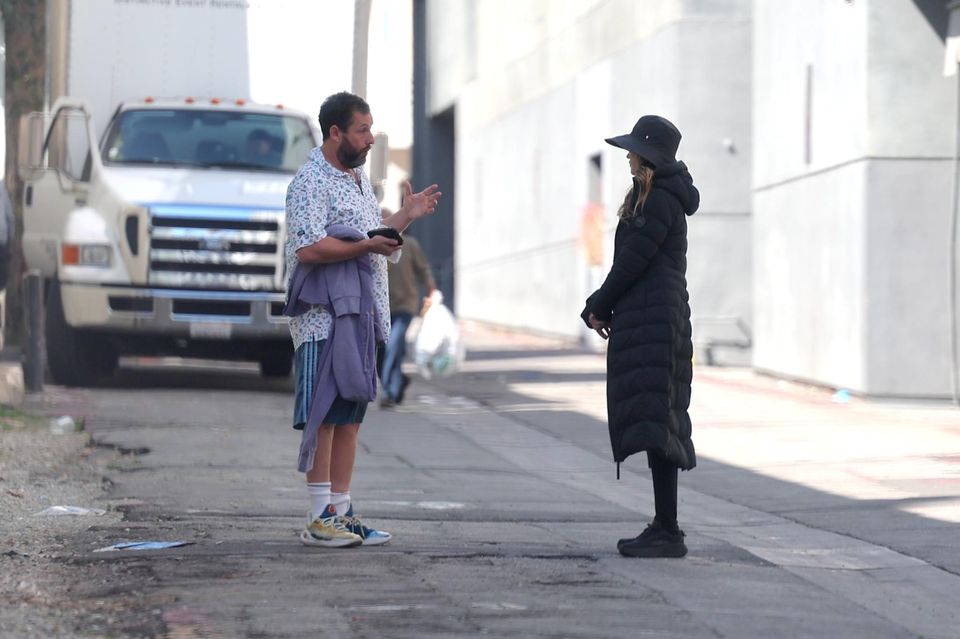 Adam Sandler: Streit auf offener Straße mit Ehefrau Jackie