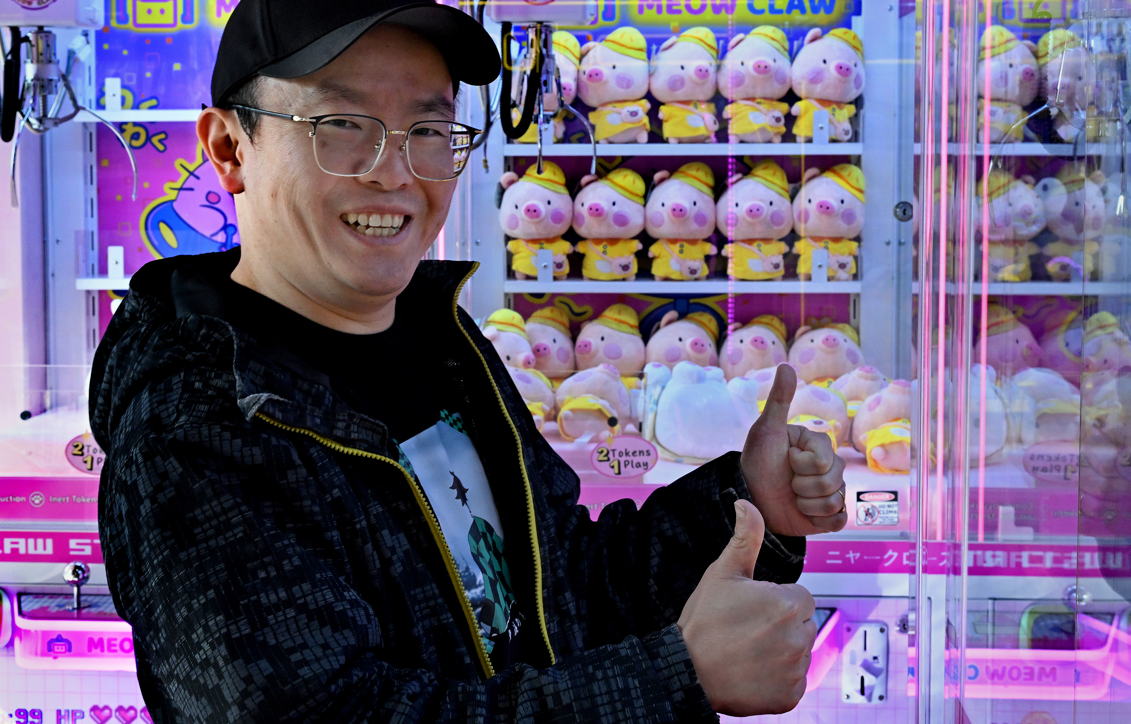 Fans snag toys and nostalgia as Japanese claw machine craze hits Maryland