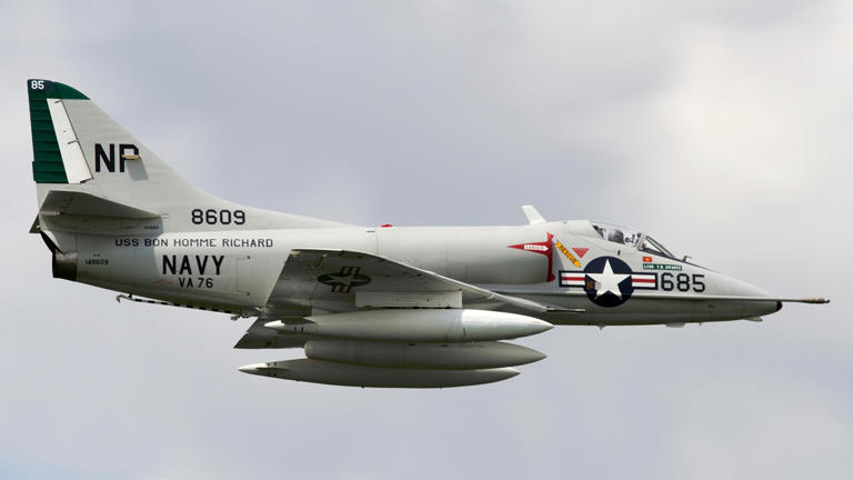 The A-4 Skyhawk Is A Movie Star—And A Great Fighter Jet, Too