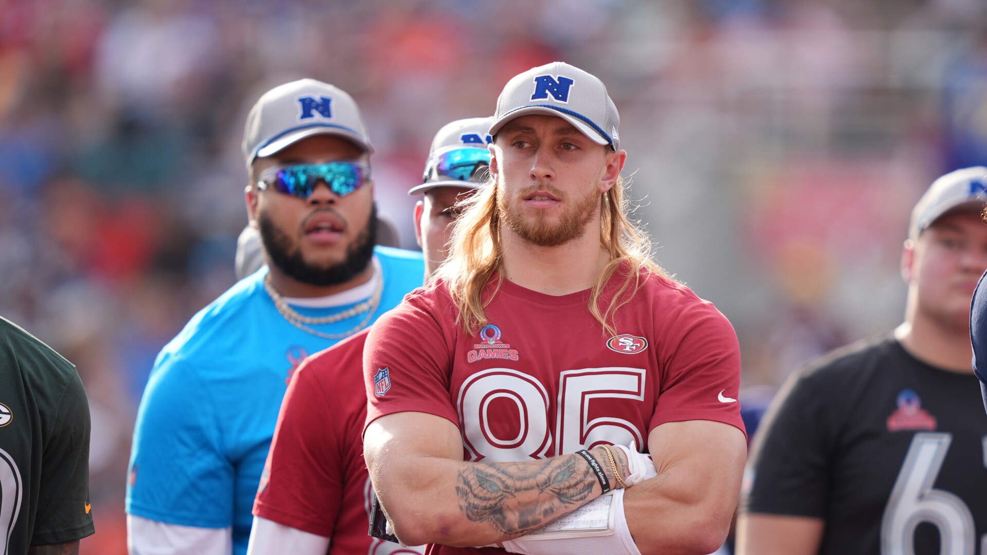 49ers "focused on" other things now, but want to extend George Kittle