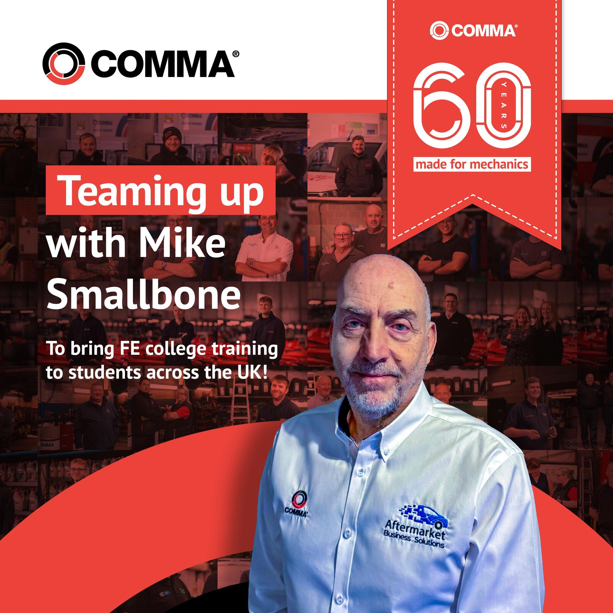 Comma marks 60th year with Mike Smallbone Partnership for FE College ...