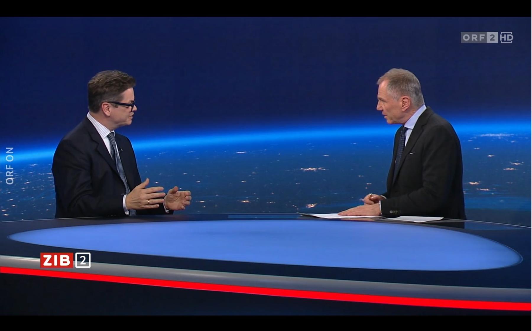 „In Österreich brennt die Hütte“: Christoph Neumayer (IV) in der „ZiB 2 ...