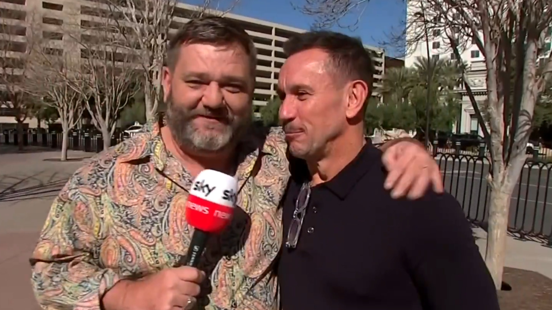 Former NRL player Matty Johns joins Paul Murray in Las Vegas