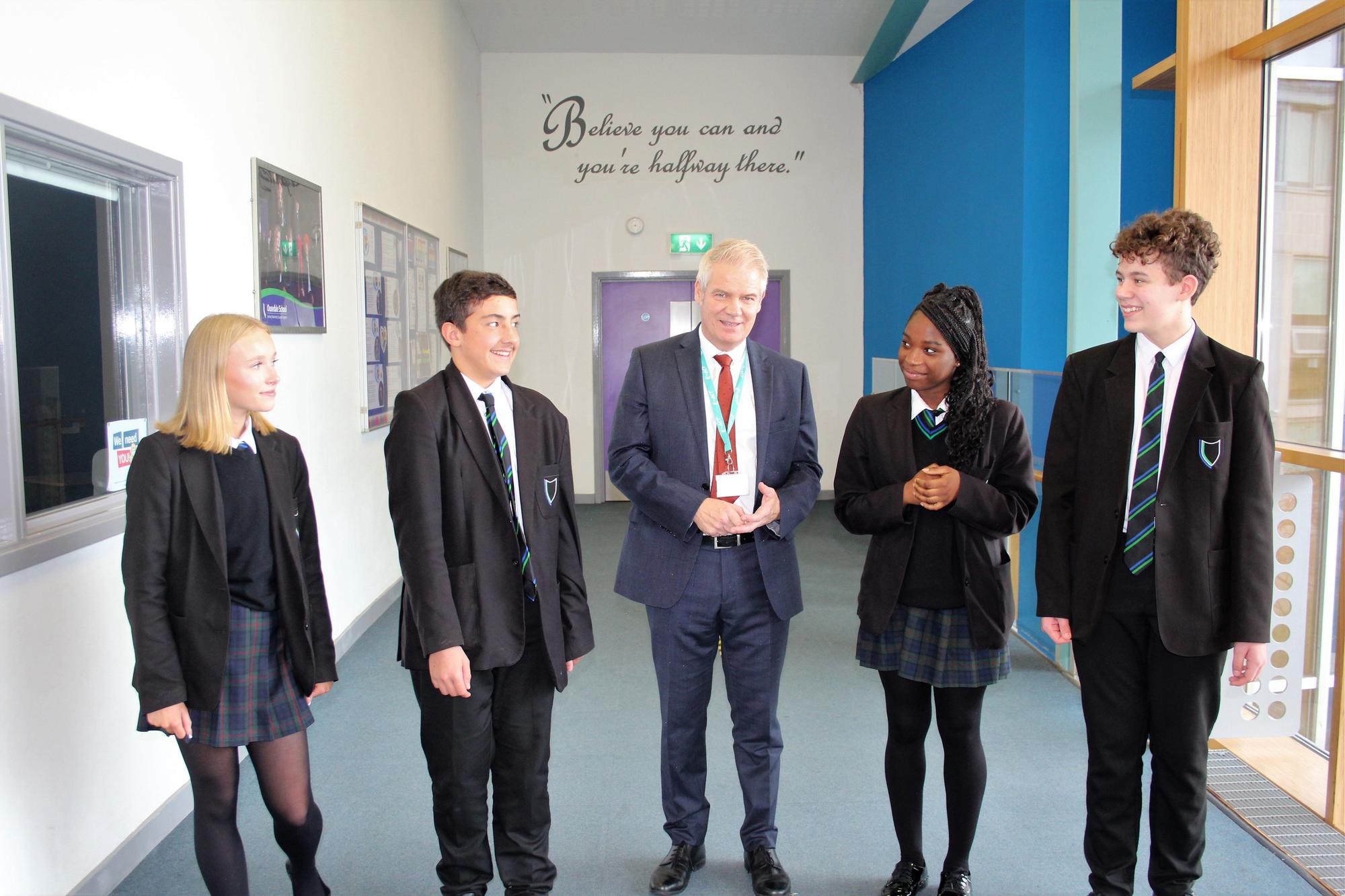 E-ACT Ousedale School celebrates glowing Ofsted report