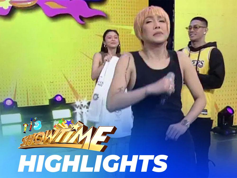 It's Showtime: Meme Vice, nag-transform into MAX COLLINS?! (Ansabe?!)