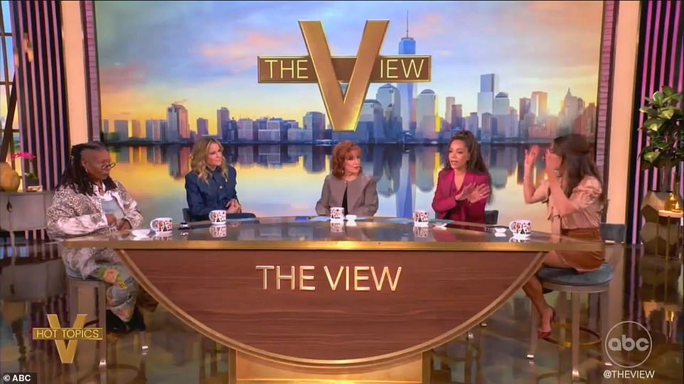 The View's panel broke out in chaos as hosts argue over Trump