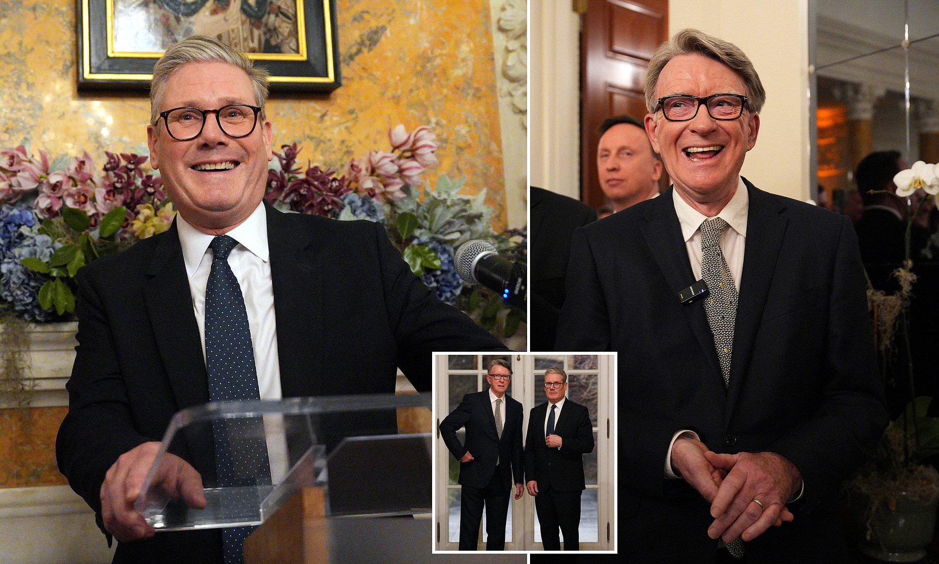 Keir Starmer jokingly compares Peter Mandelson to Donald Trump