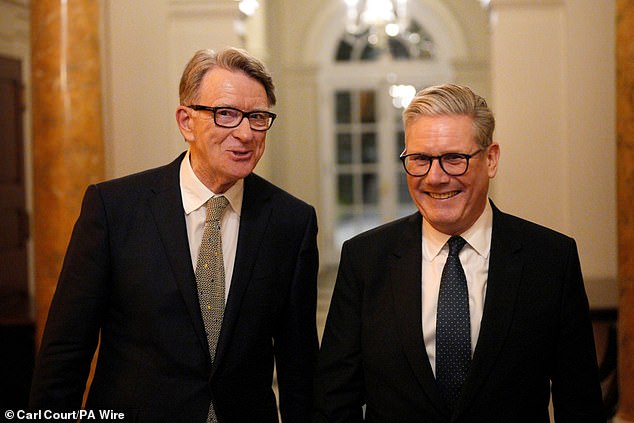 Keir Starmer jokingly compares Peter Mandelson to Donald Trump