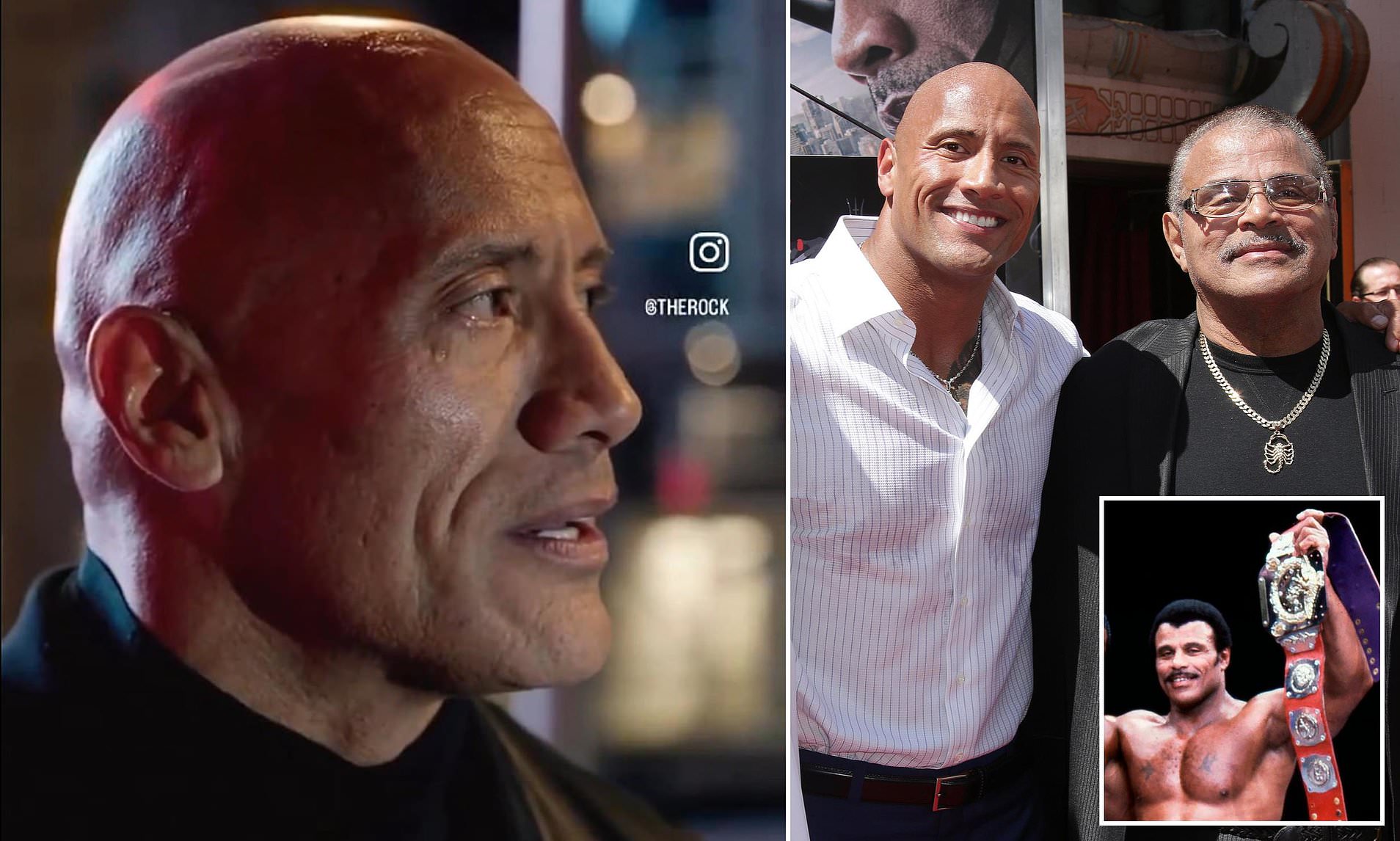 Watch the moment Dwayne 'The Rock' Johnson is brought to tears as the ...