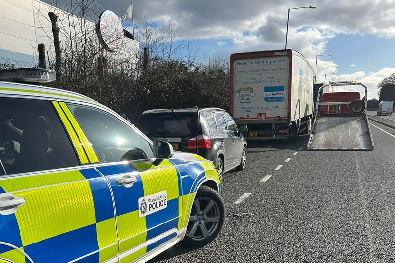 Learner driver caught by police on A444 gave remarkable excuse for no ...