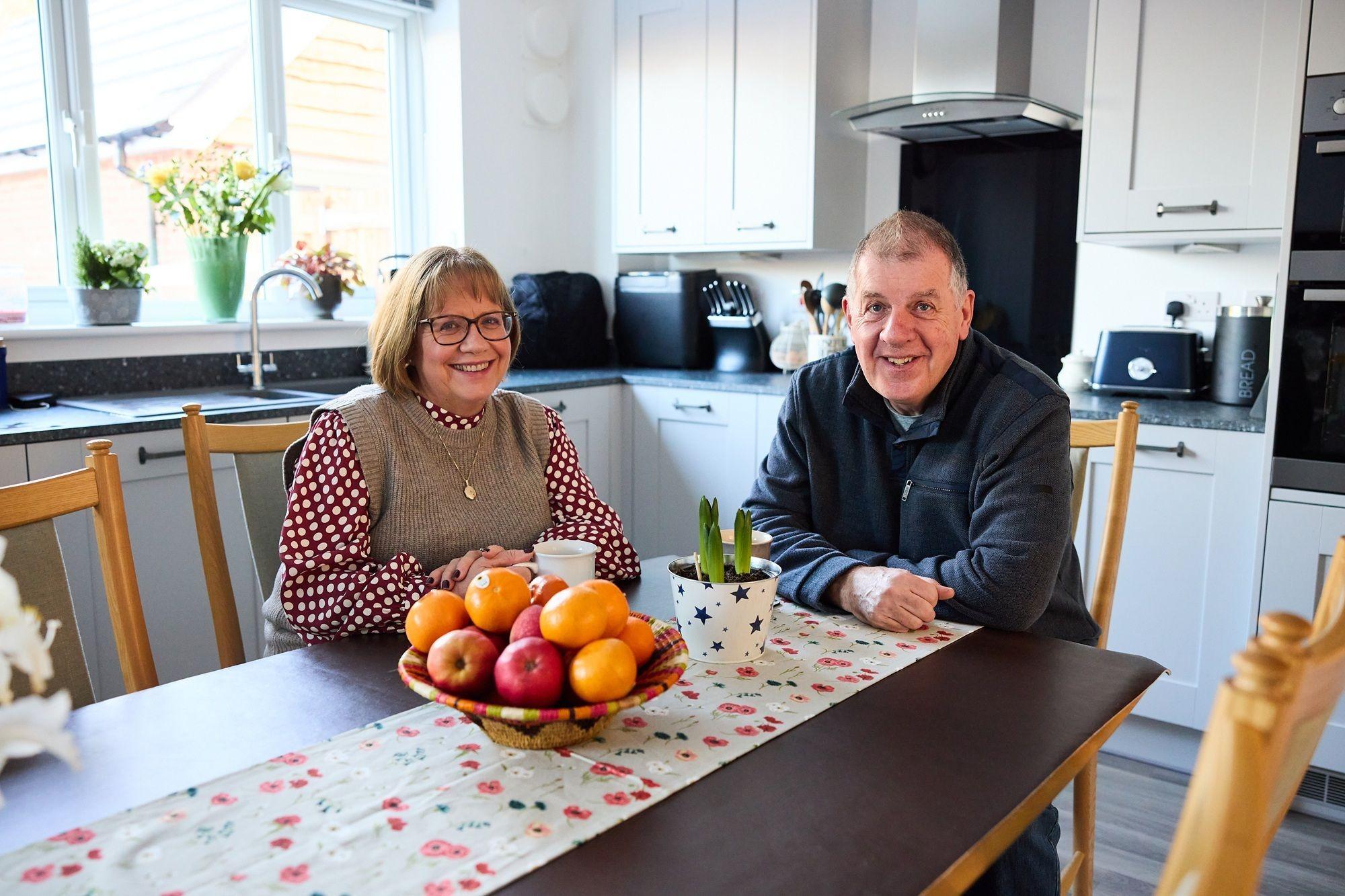 Retired Leeds couple stick with Redrow for 'rightsize' home