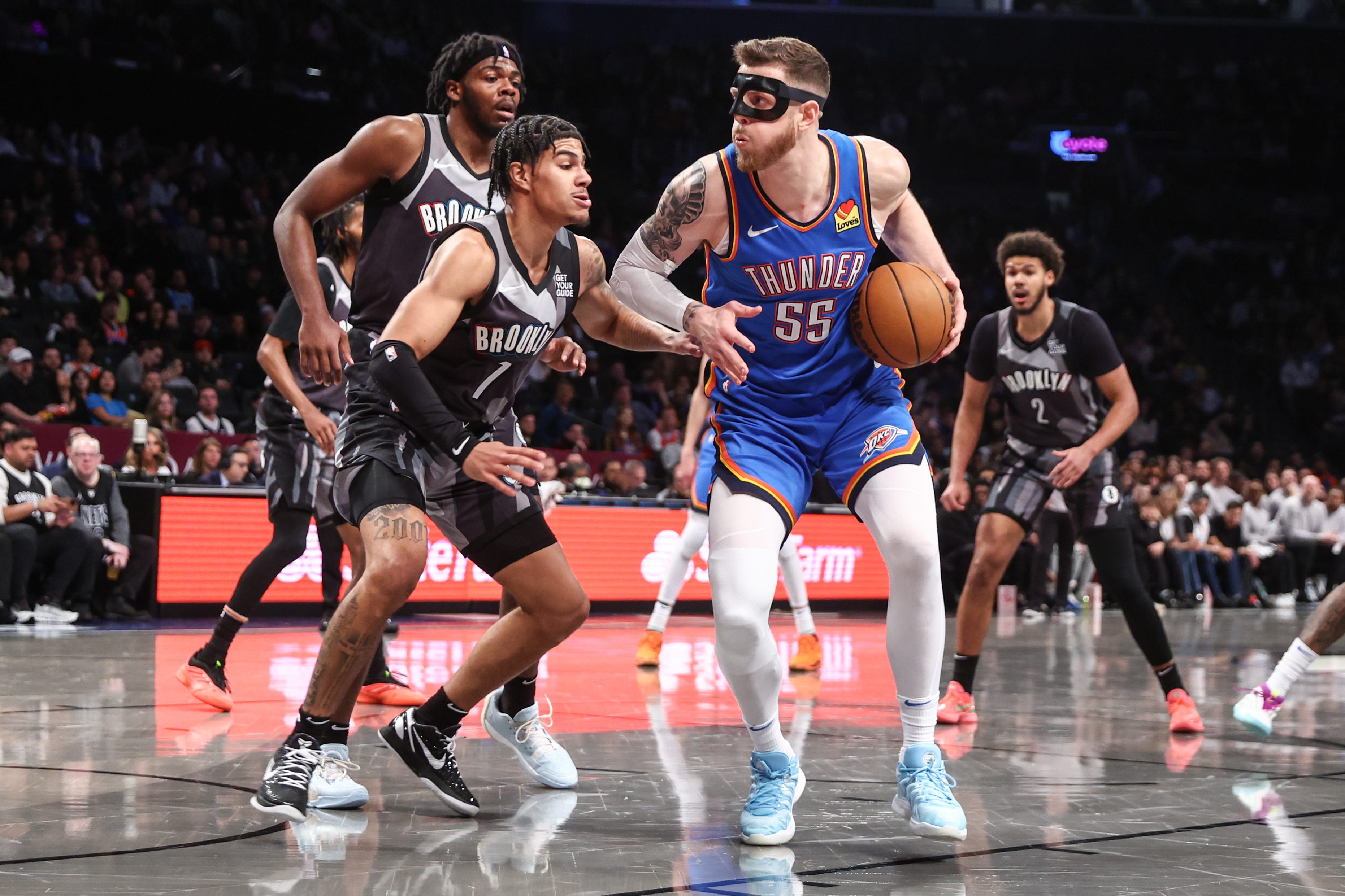 How OKC Thunder rallied past Nets with 'really tough-minded' group led ...