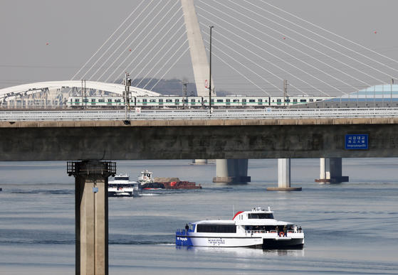 First new Han River ferries gear up for duty in Seoul - in pictures