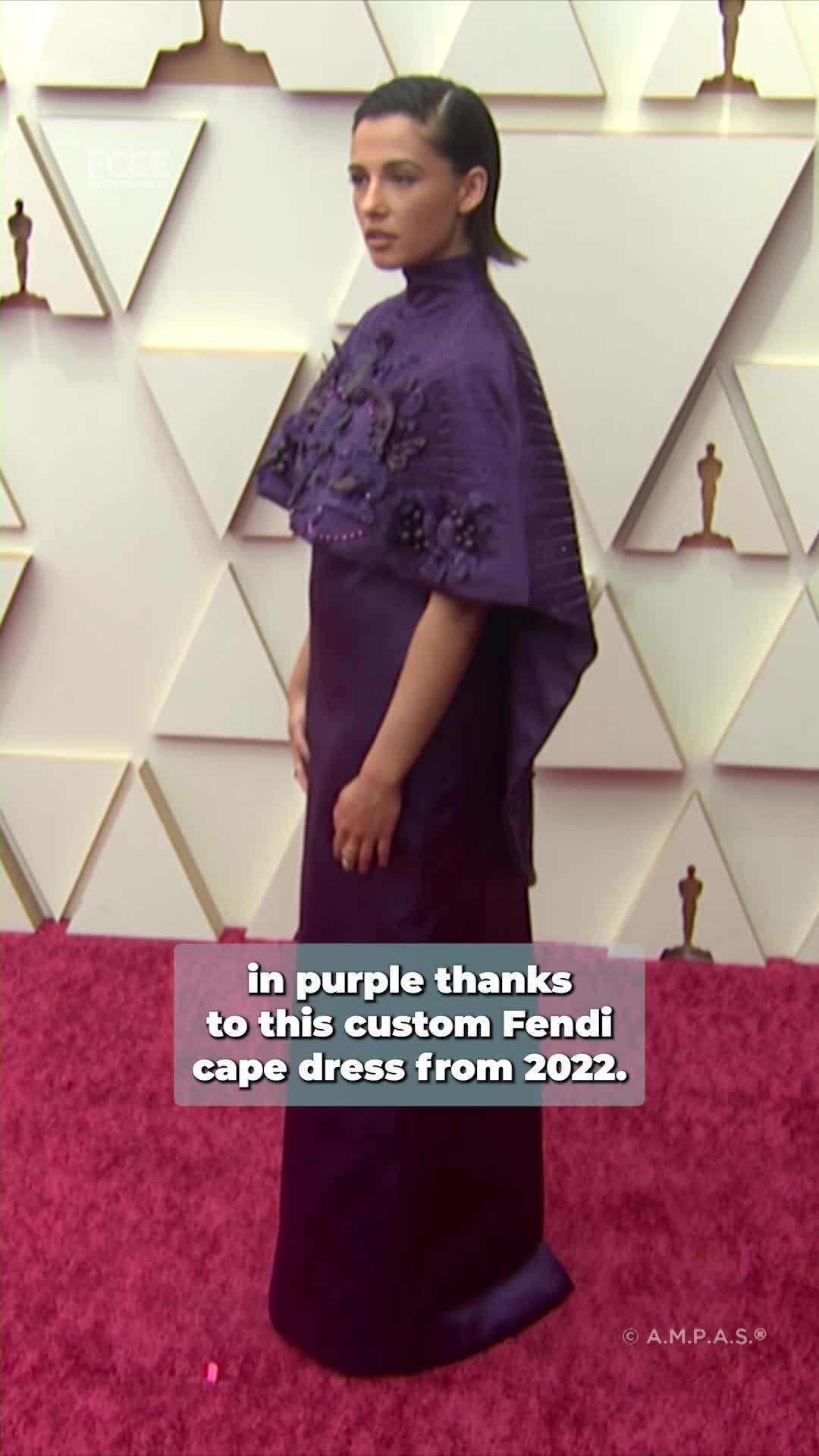 Colorful Oscars red carpet looks, a rainbow of stunning styles