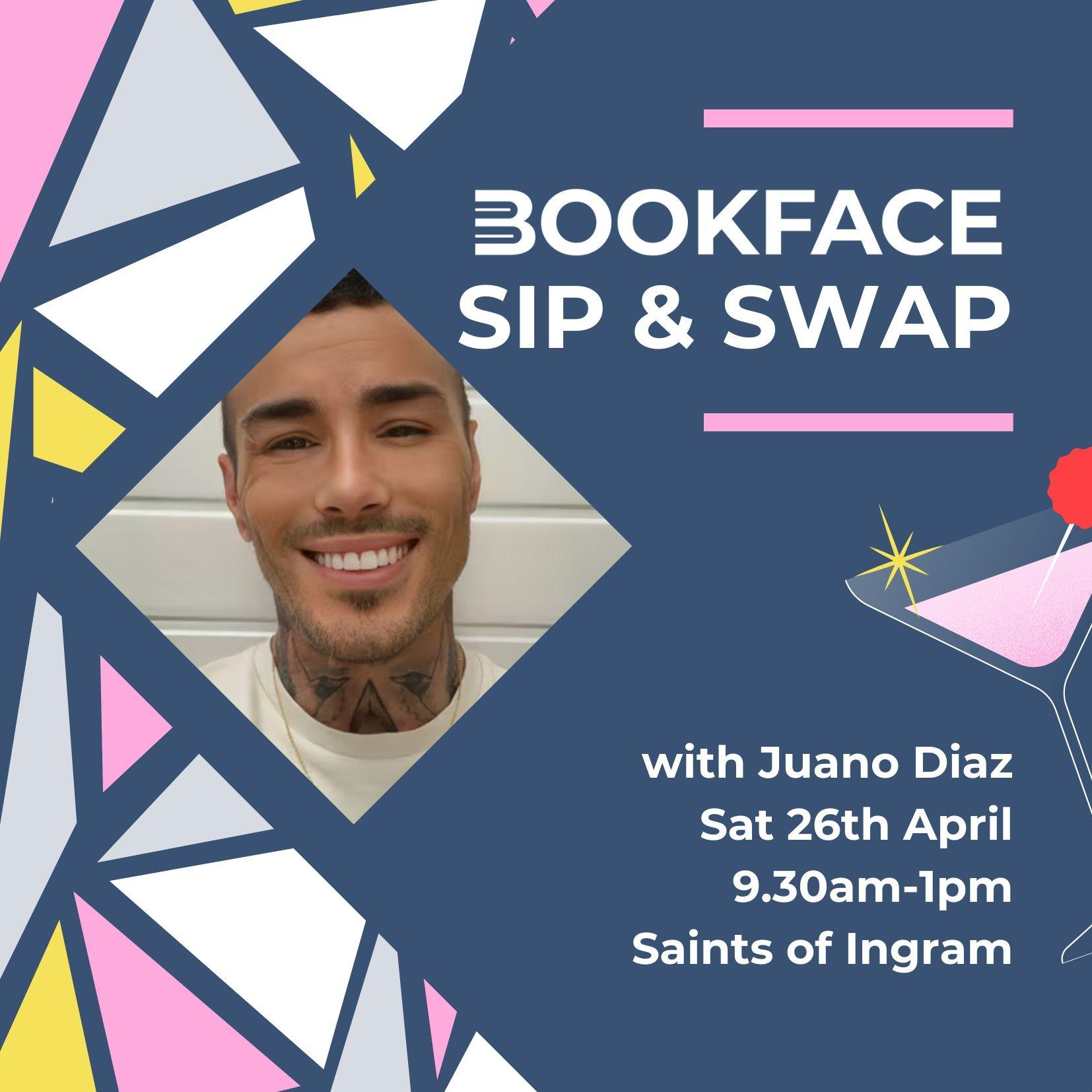 Bookface Sip & Swap with Juano Diaz in Glasgow
