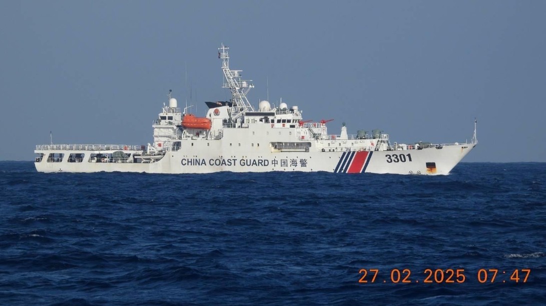 China Coast Guard ship spotted near Zambales — PCG