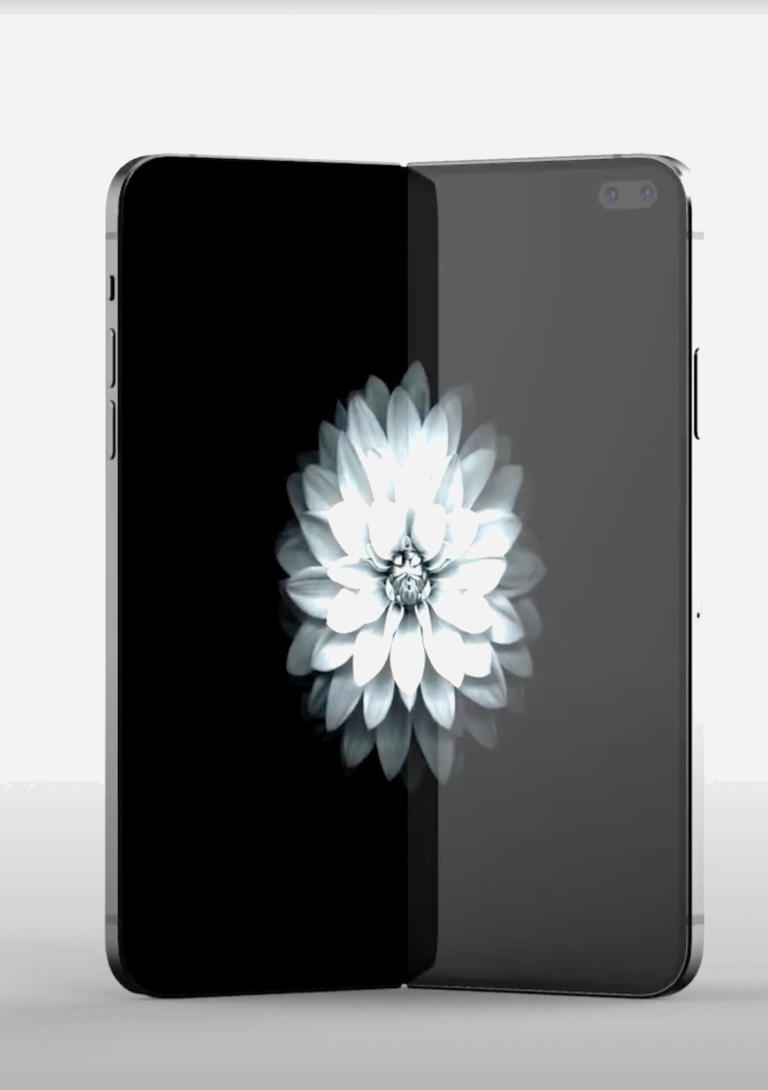 iPhone pliable, rainure invisible