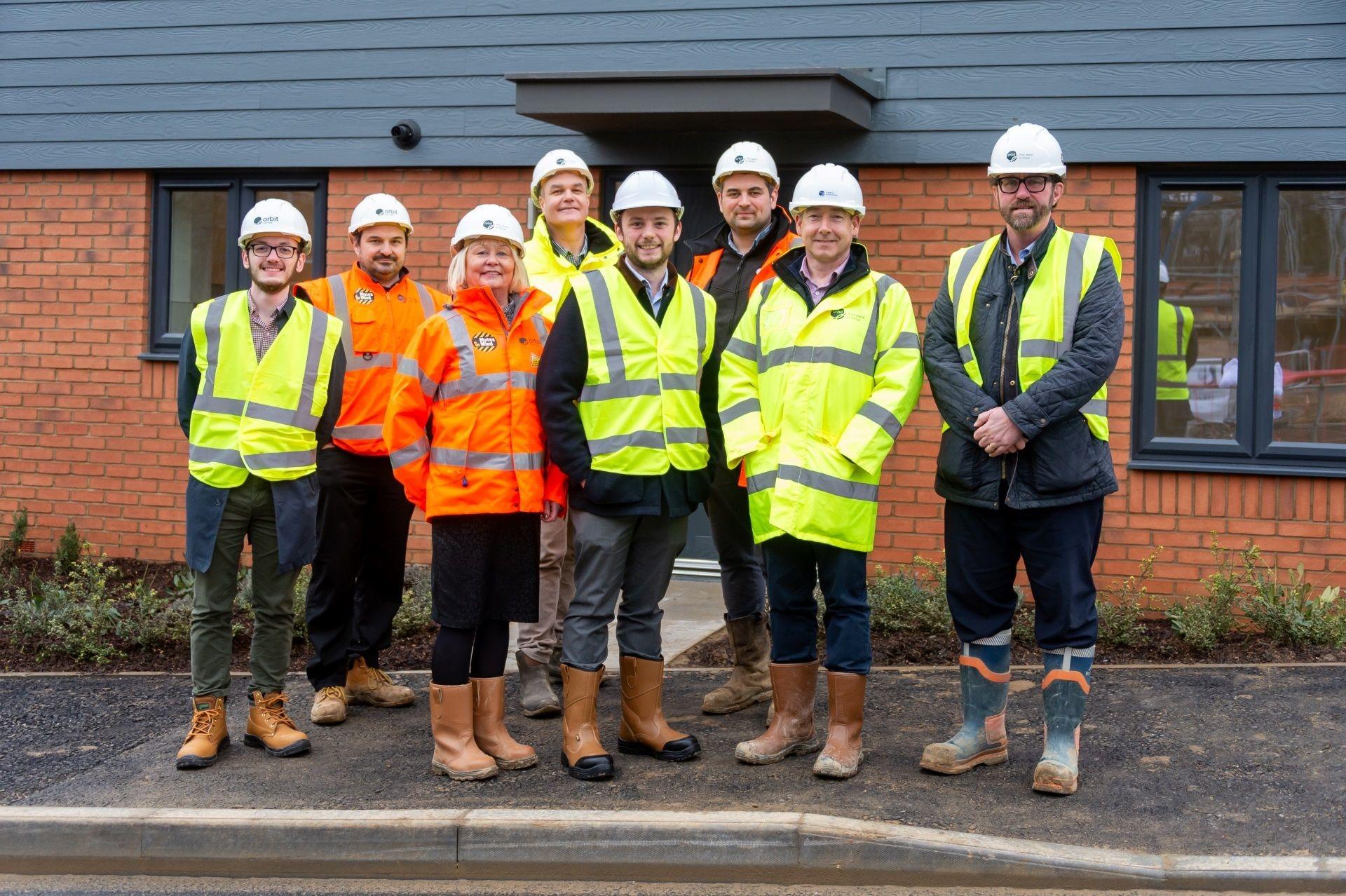 Orbit Homes welcomes Chris Curtis MP to Milton Keynes development of ...