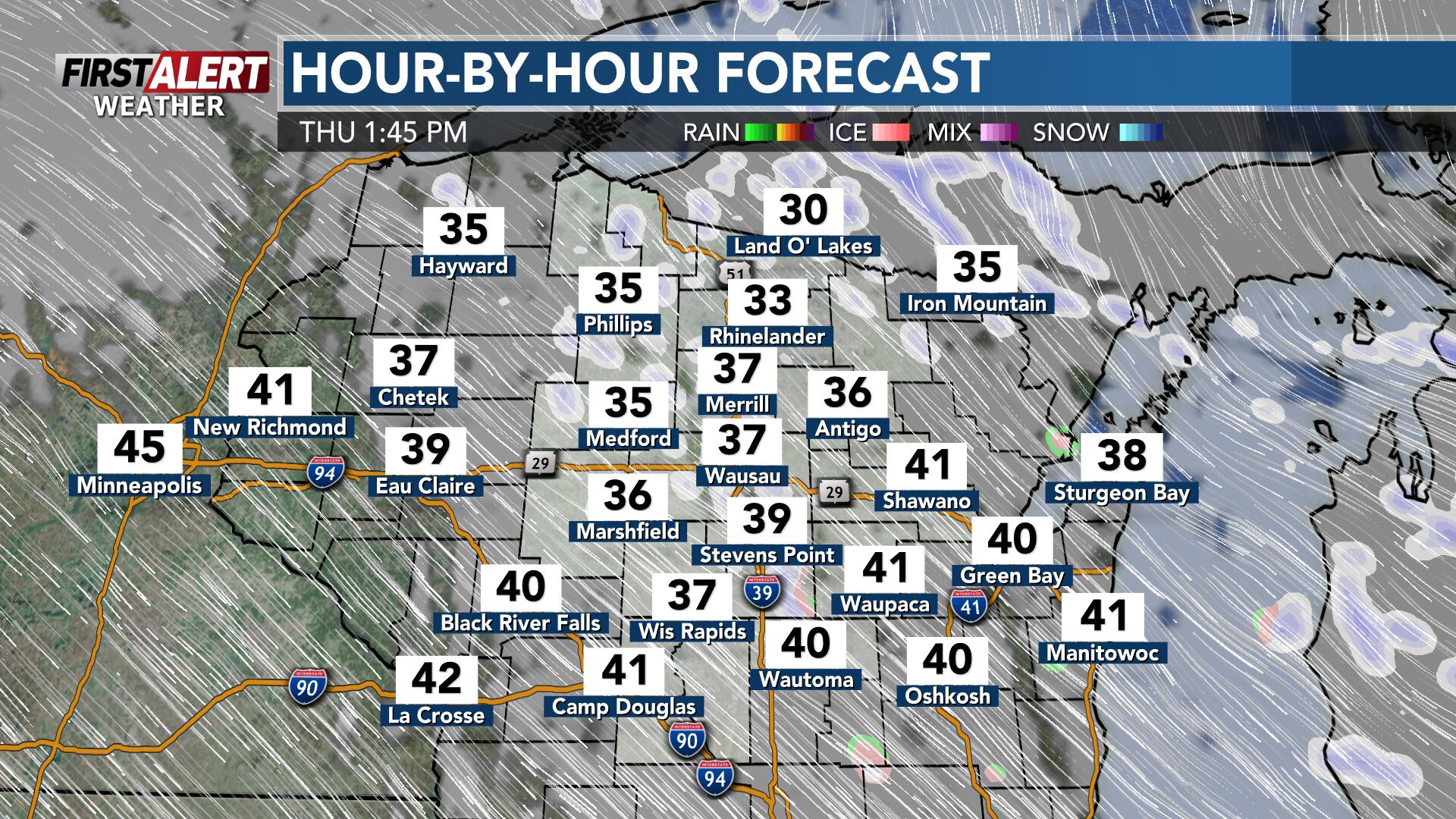 First Alert Weather: Few flurries today, more precipitation tomorrow ...