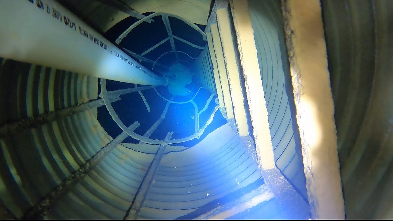 Dropping GoPro Down a Deep Flooded Shaft
